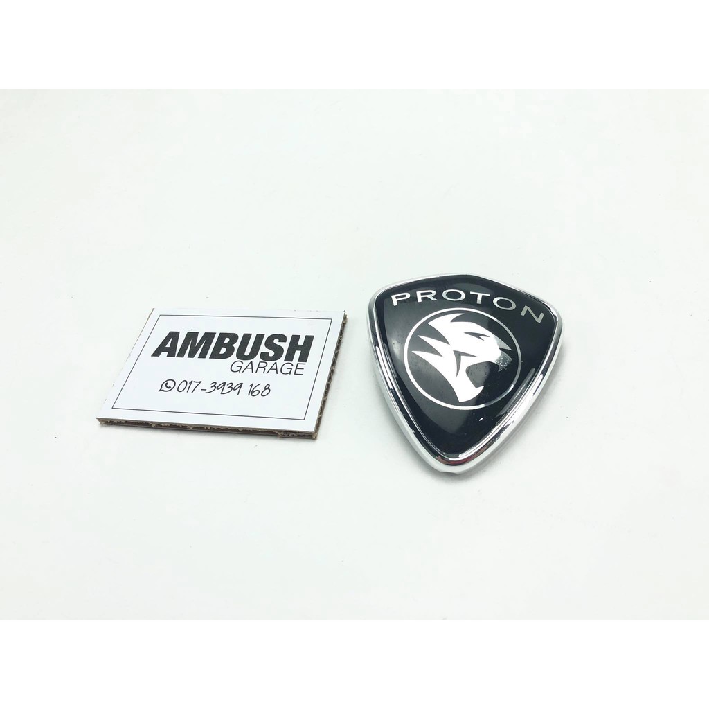 New Proton 2D Logo Emblem Gen 2 Gen2 Rear Proton 3D Badge Tiger Harimau ...