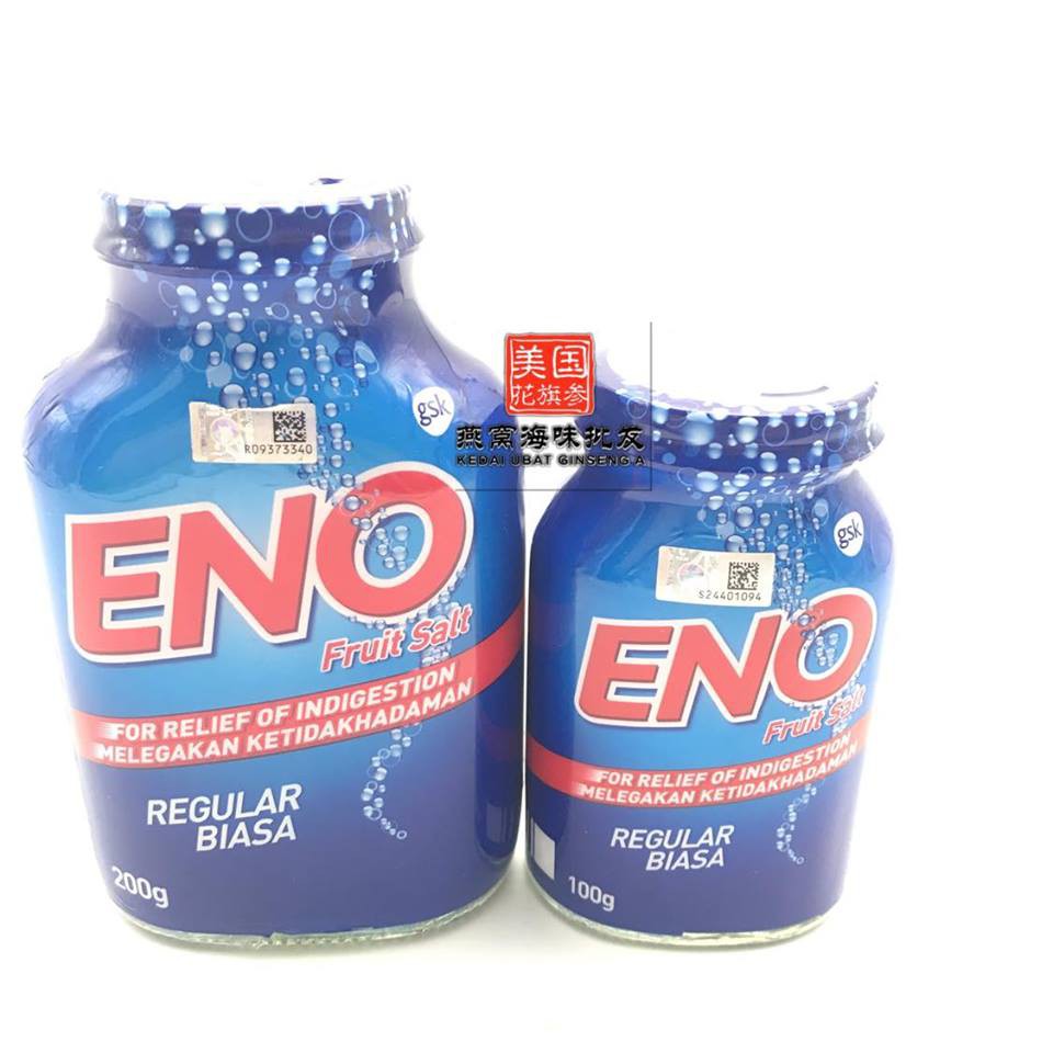 (GSK) 以羅 果盐 ENO Fruit Salt- regular biasa (200g) ReadyStock | Shopee ...