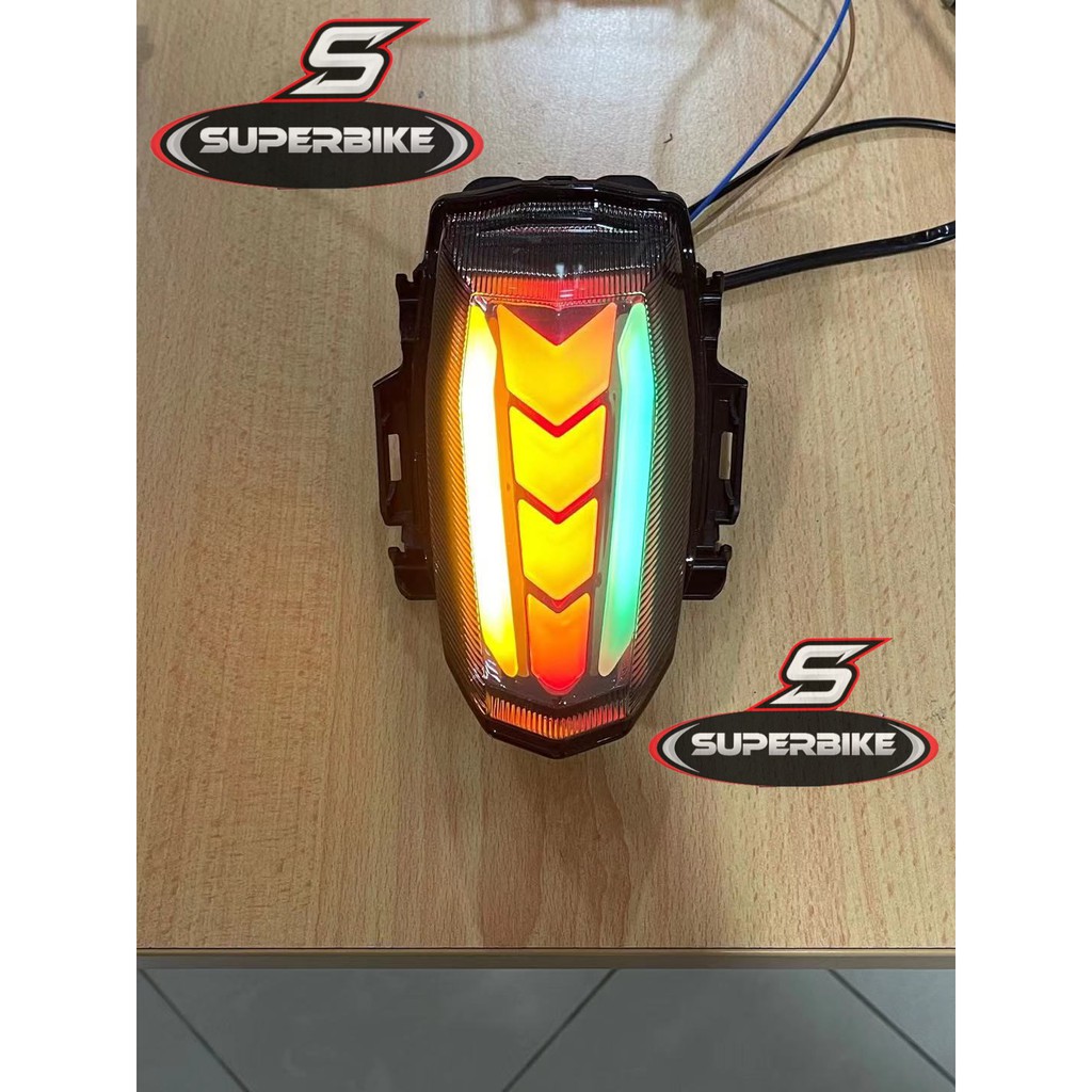 READY STOCK YAMAHA R15M R15 V3 LAMPU BELAKANG LED RUNNING LIGHT TAIL ...
