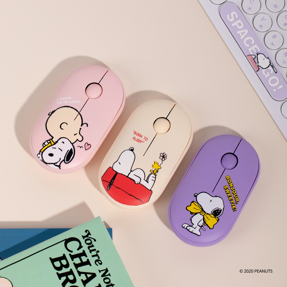 Pre-Order | Peanuts Snoopy Korea Silent Wireless Mouse | Shopee Malaysia