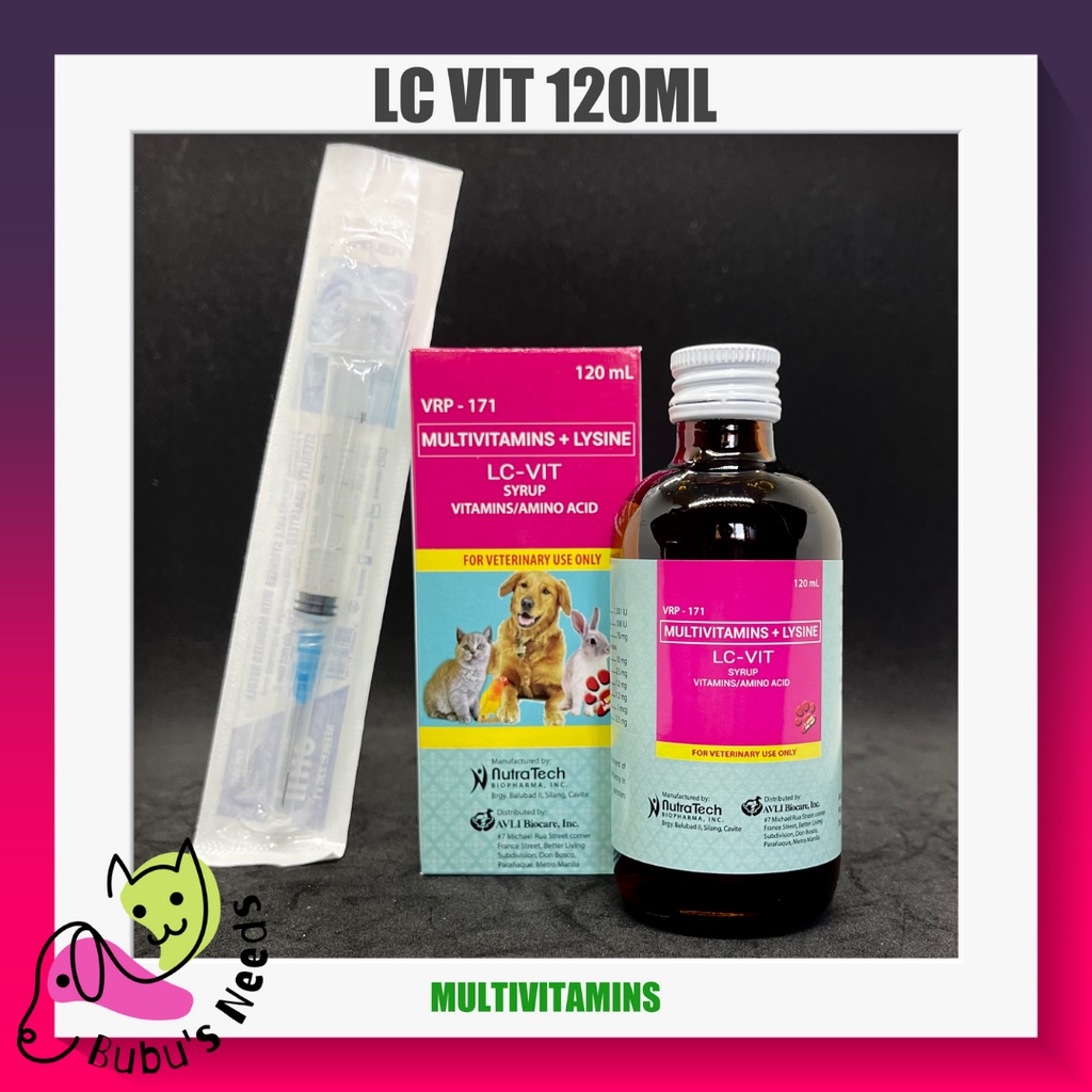 LC Vit Multivitamins with FREE SYRINGE | Shopee Malaysia