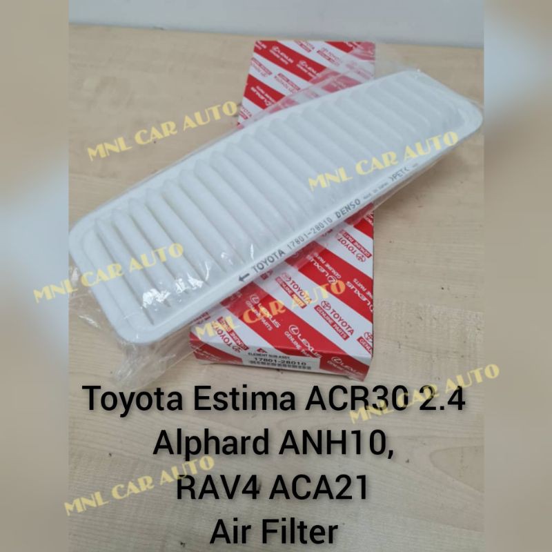 Toyota Estima ACR30,Alphard ANH18,Rav4 ACA21 Air Filter 17801-28010 ...