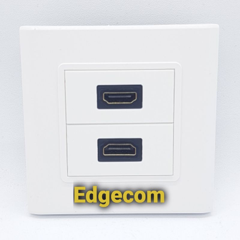 Faceplate HDMI Double Port | Shopee Malaysia