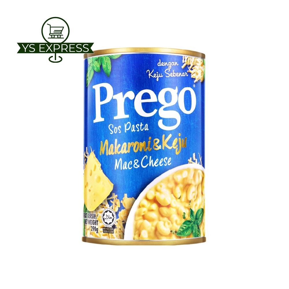 PREGO Mac & Cheese Pasta Sauce 290G - Sos Pasta Makaroni & Keju ...