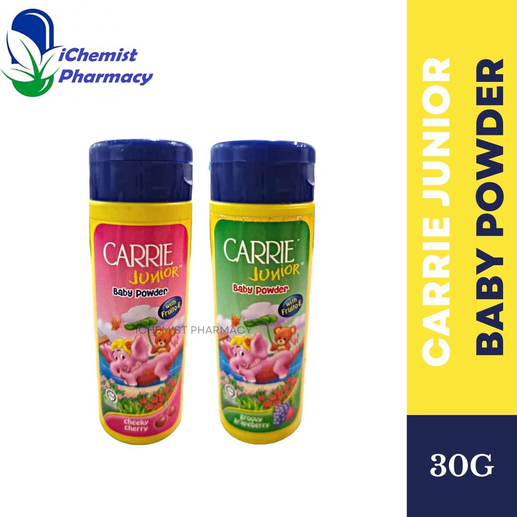 [FREE GIFT WITH PWP] CARRIE JUNIOR BABY POWDER 30G (CHEEKY CHERRY ...
