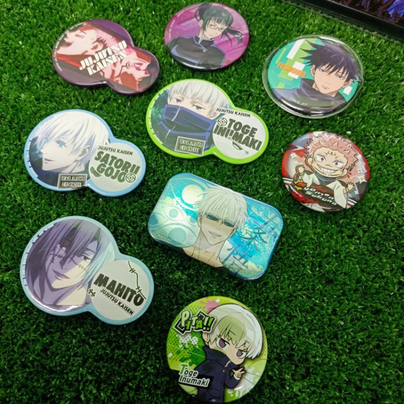 official JAPAN cartoon anime jujutsu kaisen button badge COLLECTION ...