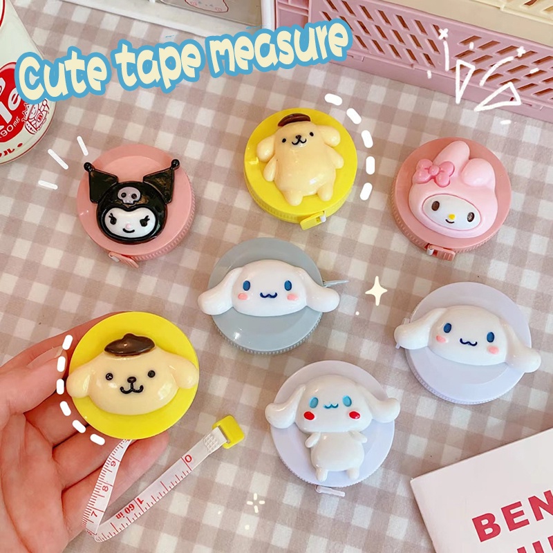 Portable Measuring Cute Mini Tape Measure Millet Ruler Body 1.5m Soft ...