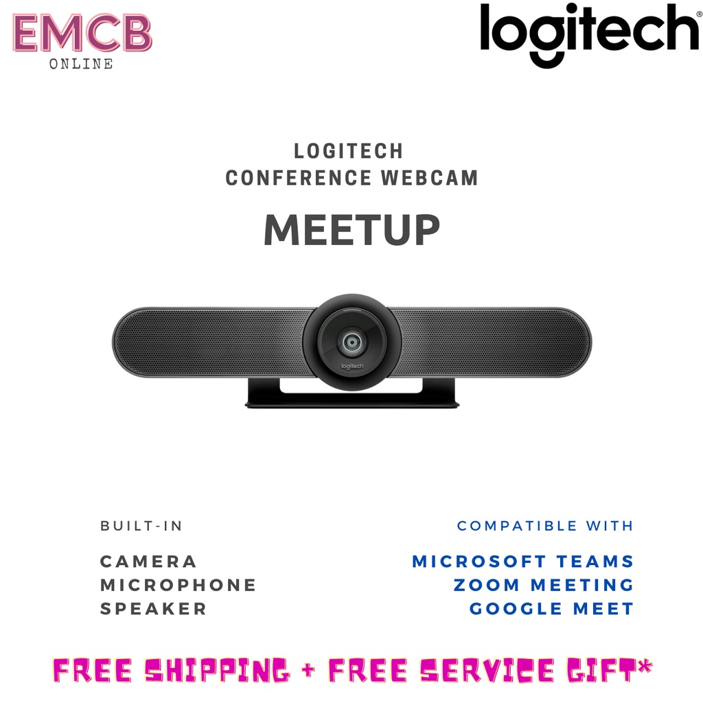 🔥Logitech MeetUP Video Conference Camera | Shopee Malaysia