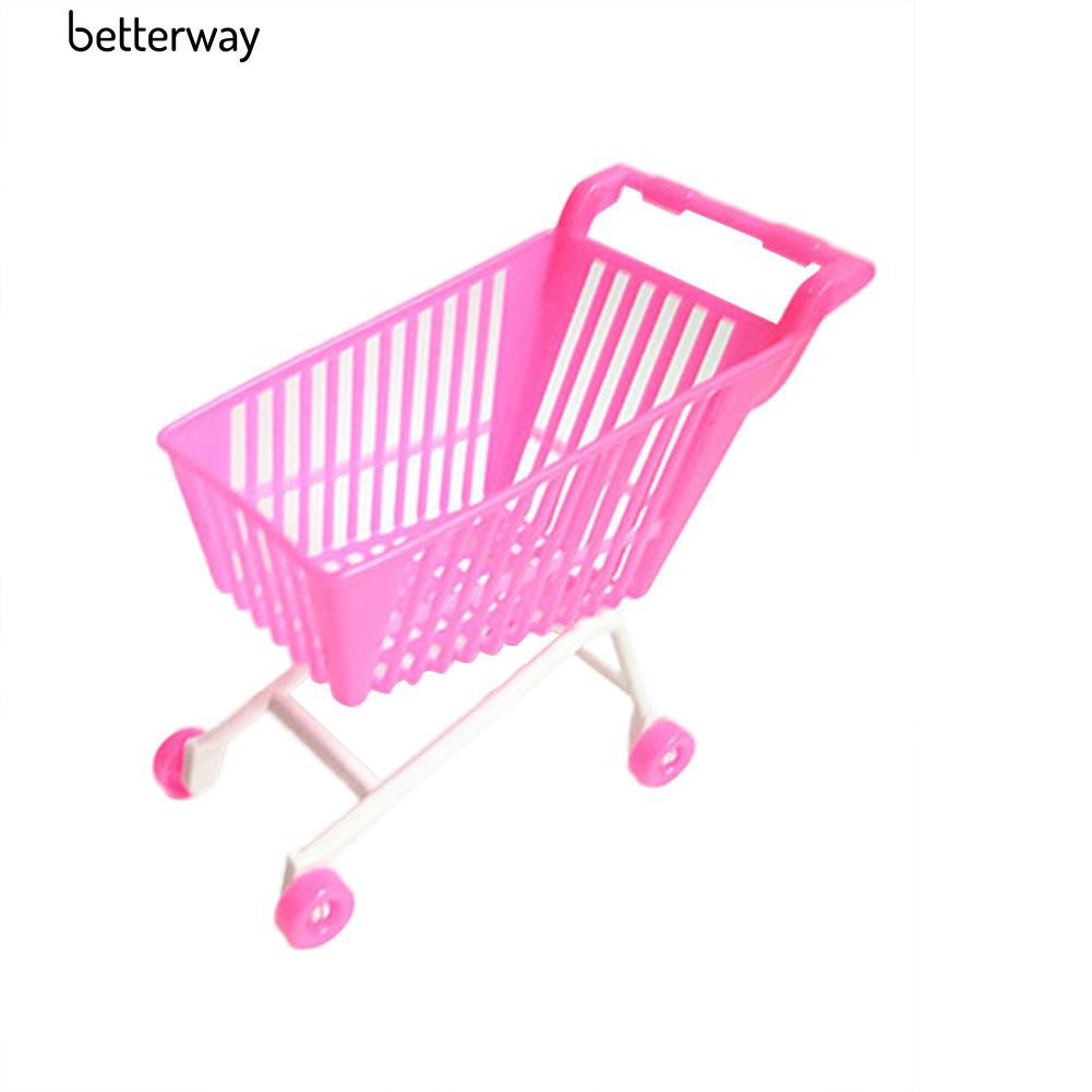 Shopping Cart for Barbie Doll Classic Toys Trolleys Kids Girls Boys ...