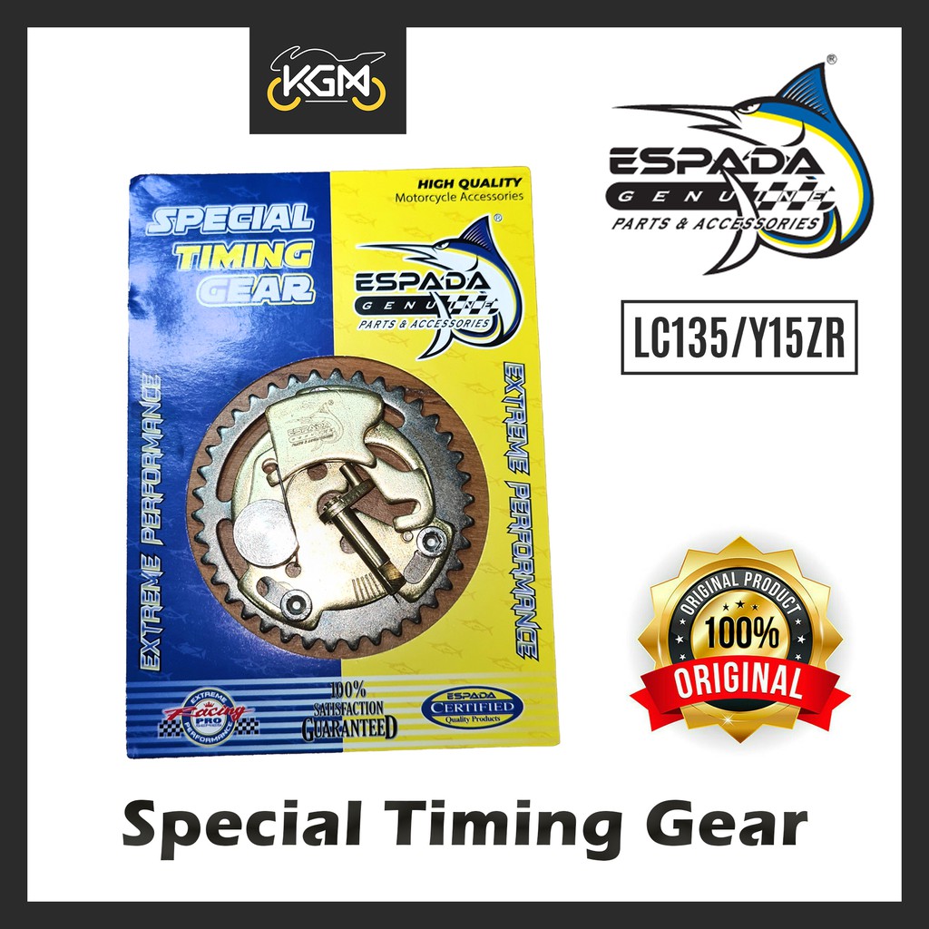 ESPADA Special Timing Gear LC135 / Y15ZR (100% ORIGINAL) | Shopee Malaysia