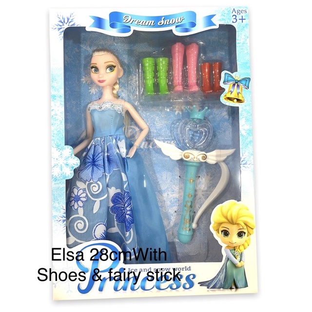 Frozen Elsa Anna Princess Doll Set 🎀Ready Stock🎀 | Shopee Malaysia