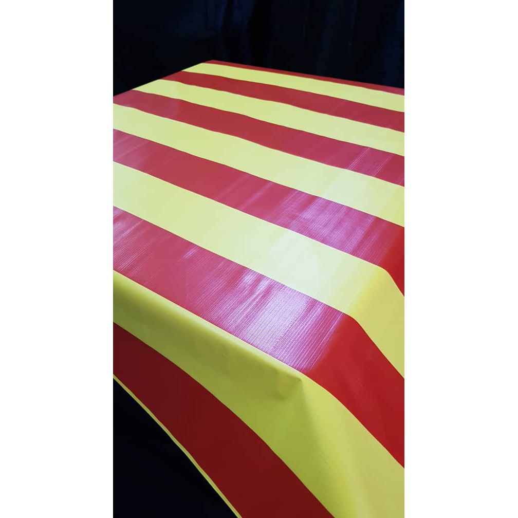 🌸Ketebalan 0.28mm Alas Meja Tarpaulin, Bazaar, Pasar Malam, Kedai Makan ...