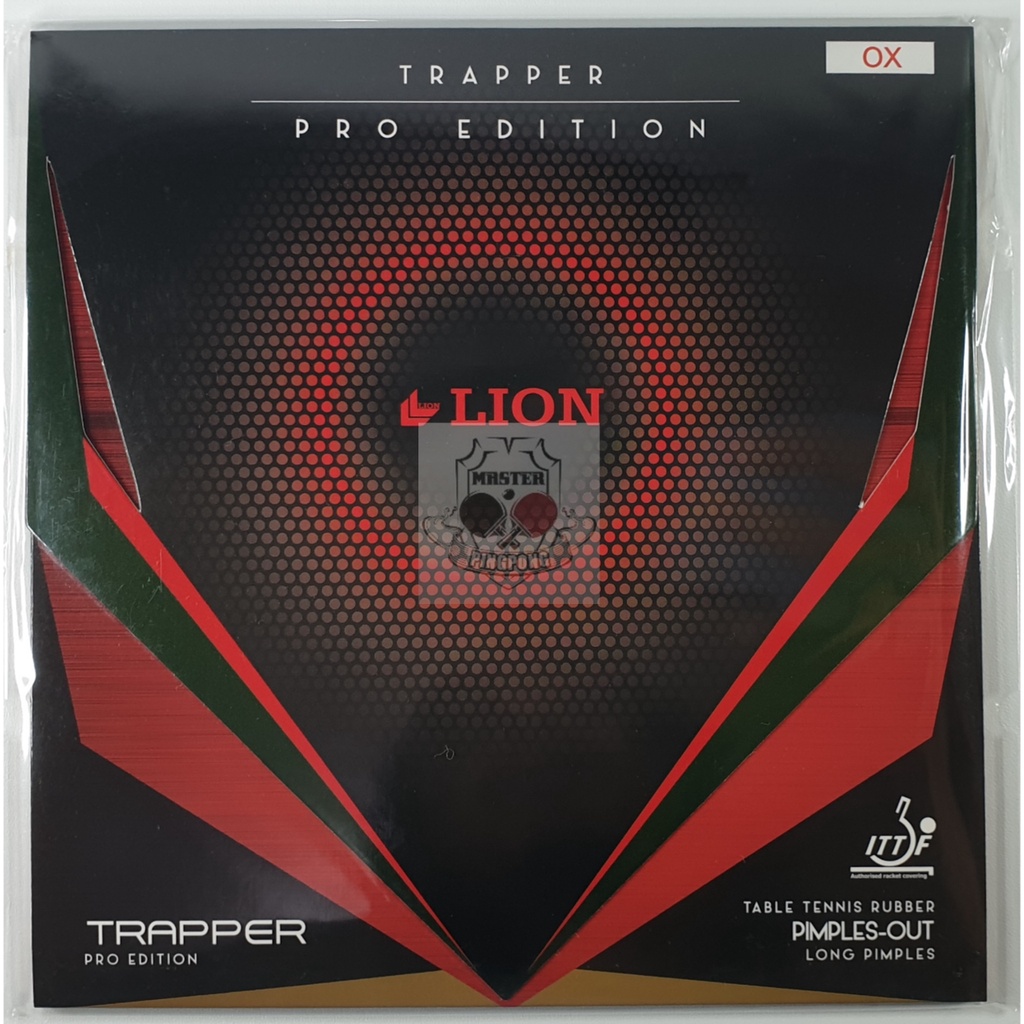 Lion Trapper Pro edition Long Pips OX - Rubber Bet Table Tennis Lion ...