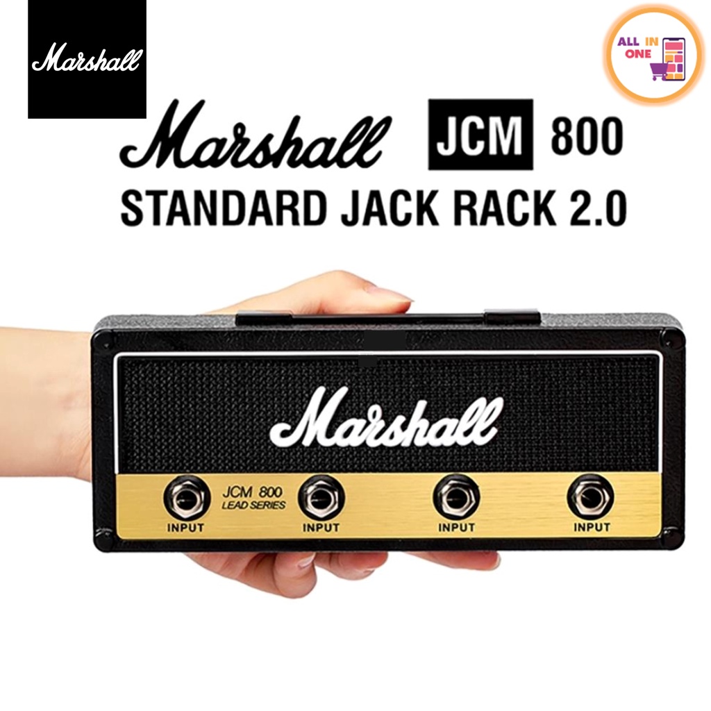 Marshall Jack Rack 2.0 Keychain Holder JCM800 with Real Guitar Plugs ...