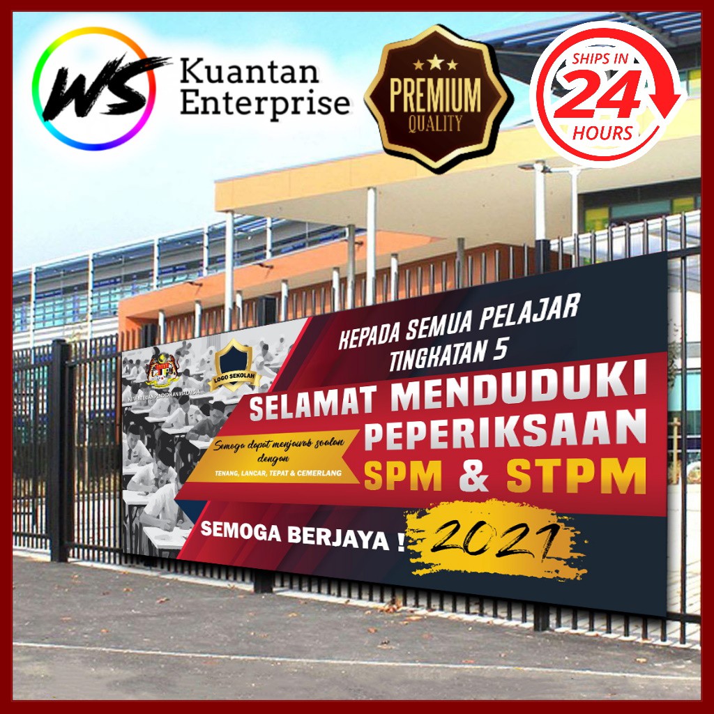 💯【100% Ready Stock】💖Banner SPM / Banner STPM / Banner Peperiksaan SPM ...