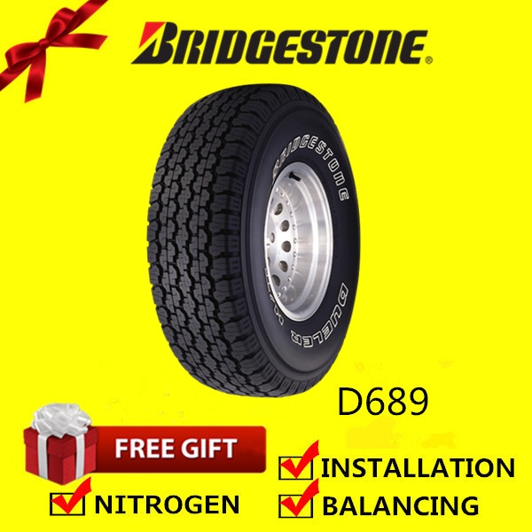 BRIDGESTONE DUELER H/T D689 tyre tayar tire Offer (with installation) 245/70R16 | Shopee Malaysia