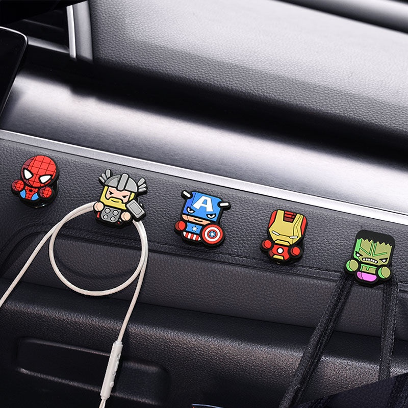 Iron Man Marvel Car Hook Front Paste Interior Use Seat Back Rear Co ...