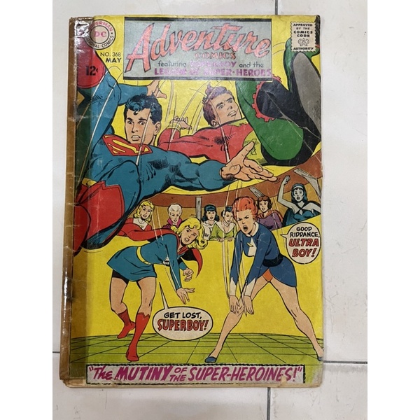 vintage adventure comics no.368 (1968) | Shopee Malaysia