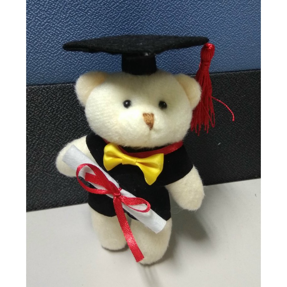 Graduation teddy Bear 12-13CM | Shopee Malaysia