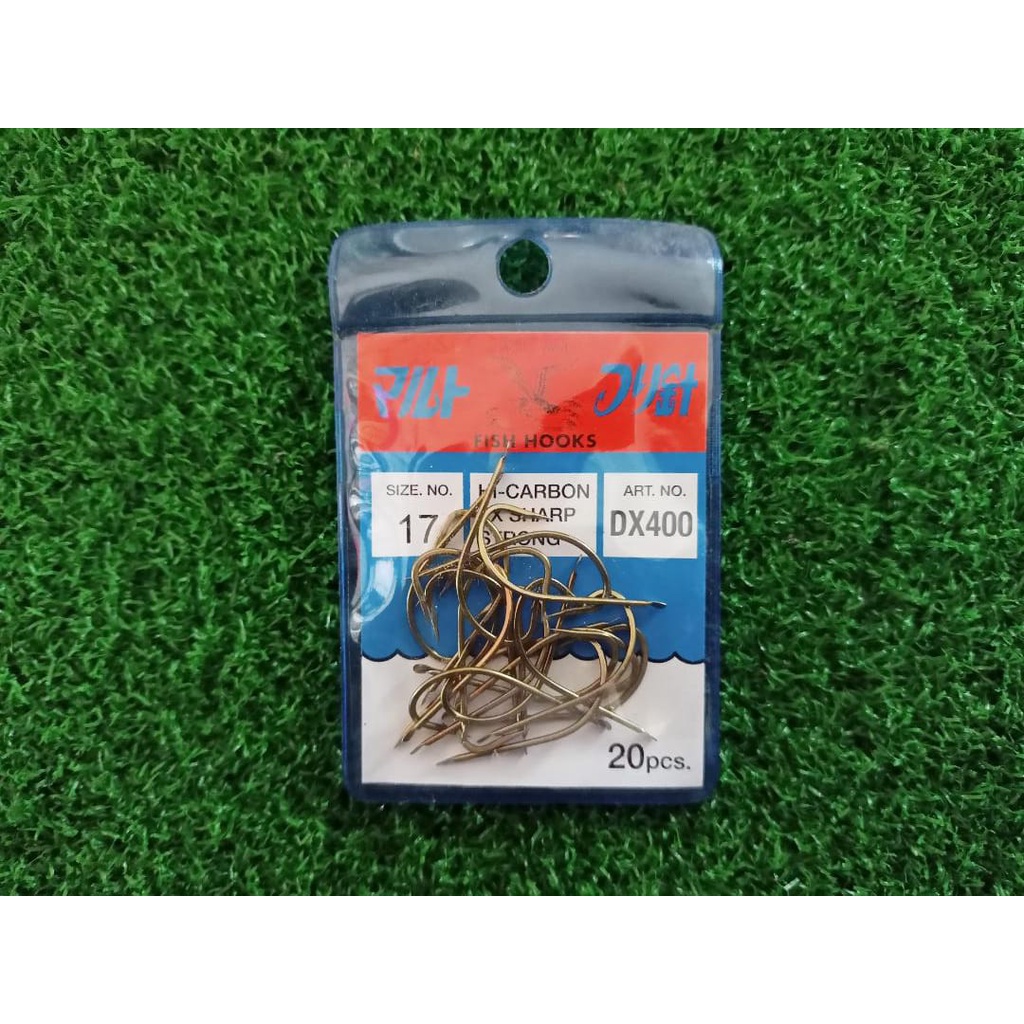 EAGLE WAVE DX400 FISH HOOKS HI-CARBON EX SHARP STRONG | Shopee Malaysia