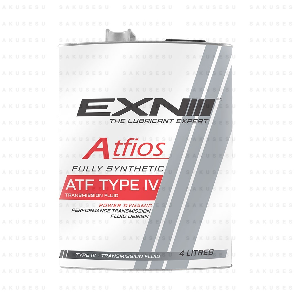 EXN Atfios Auto Transmission Fluid Type IV Fully Synthetic (4Liter) | Shopee Malaysia