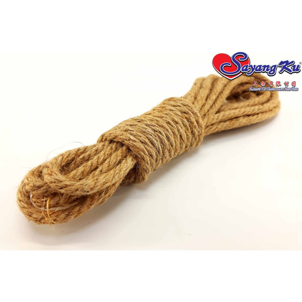1 Pcs 8mm Tali Guni / Hemp Rope (>