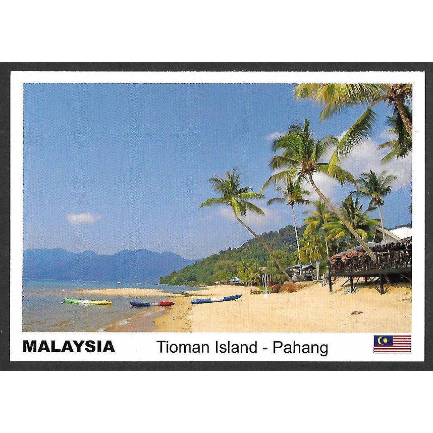 Malaysia Postcard - Pahang Tioman Island Beach | Shopee Malaysia