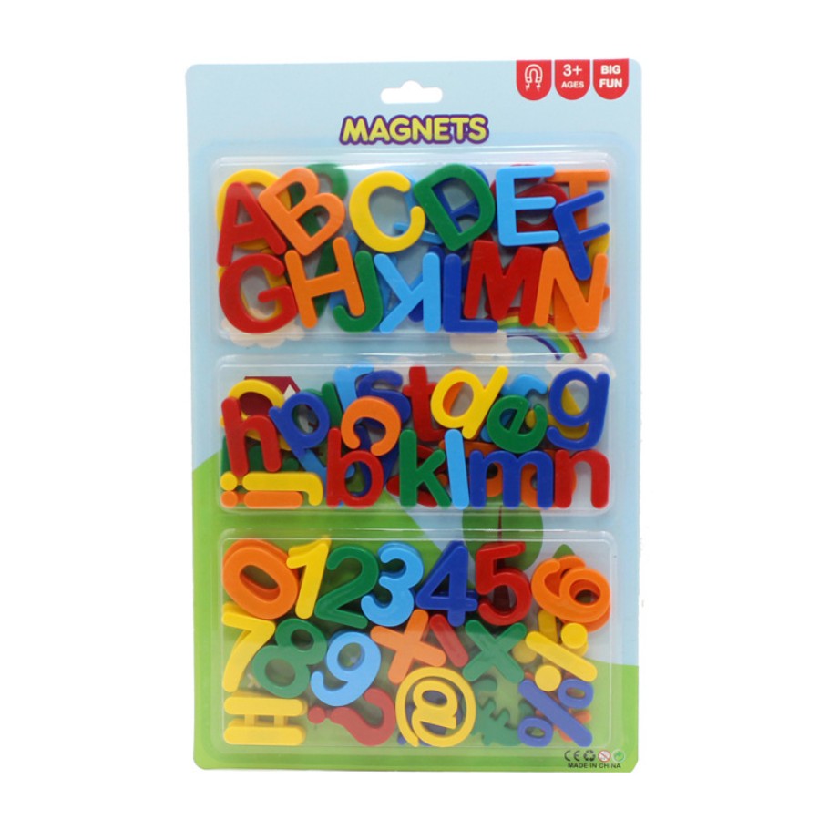 89pcs Magnetic Letters Alphabet Numbers Math Symbols Magnet Sticker ...