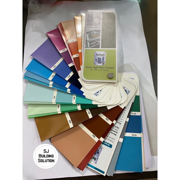 Paint Catalog / Fan Catalog / Fandeck Avian Brands Tinting Oil Paint ...