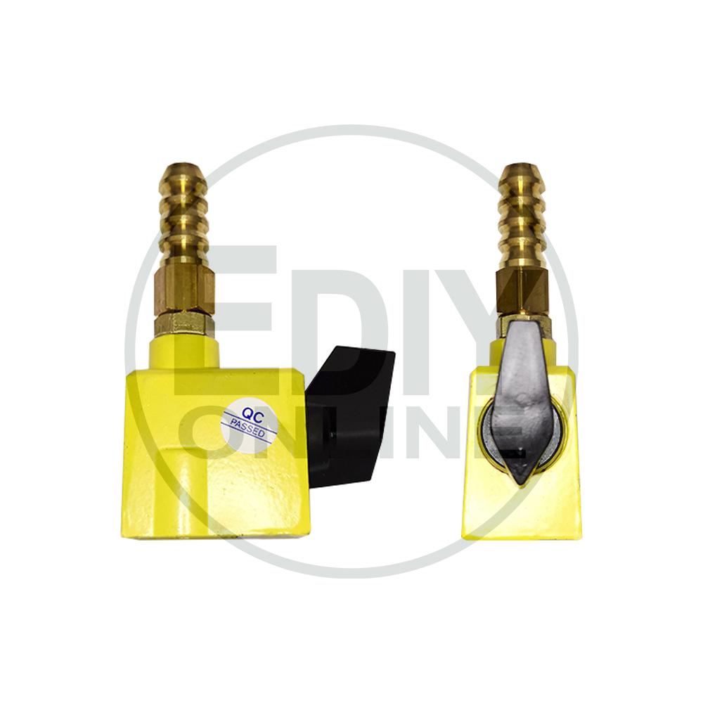 GOLDEN FUJI 183B GAS REGULATOR Unreduced Pressure Coupling Pressure ...