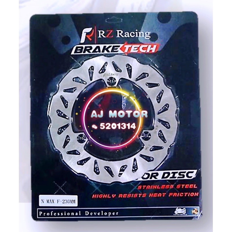 NMAX155 V1 V2 DISC PLATE BUNYA BELAKANG REAR STANDARD SIZE YAMAHA N ...