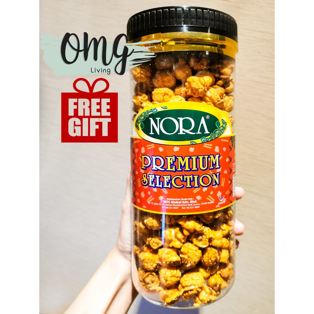 [🇲🇾READY STOCK] NORA PREMIUM SELECTION POPCORN BUTTER CARAMEL 180 gm ...