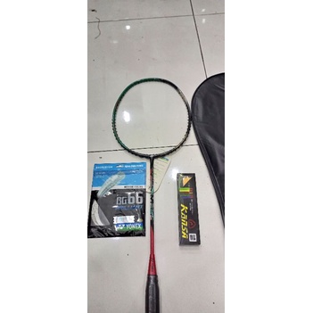 Yonex BADMINTON Racket FREE Install Strings FREE LOGO Complete BONUS ...