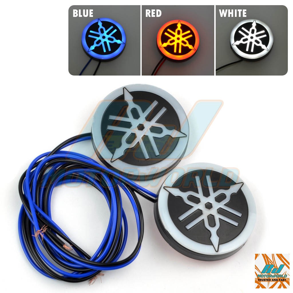 YAMAHA Logo LED Emblem Y15ZR / LC (Blue / Red / White/Purple/Orange ...