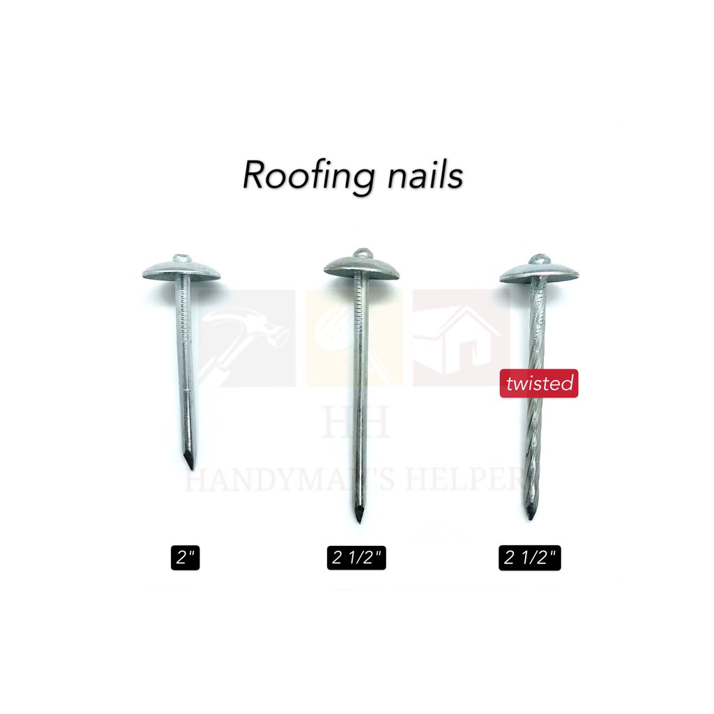 ROOFING NAIL PAKU ATAP PAKU ZINK PAKU BUMBUNG PAKU PAYUNG | Shopee Malaysia