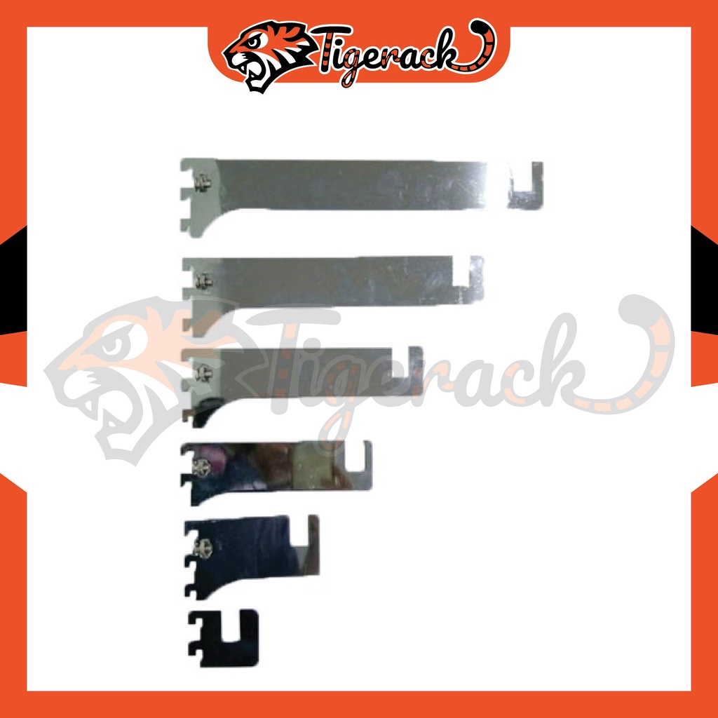 TIGERACK [Ready Stock] 3B Bracket Chrome Steel AA Upright Bracket for ...