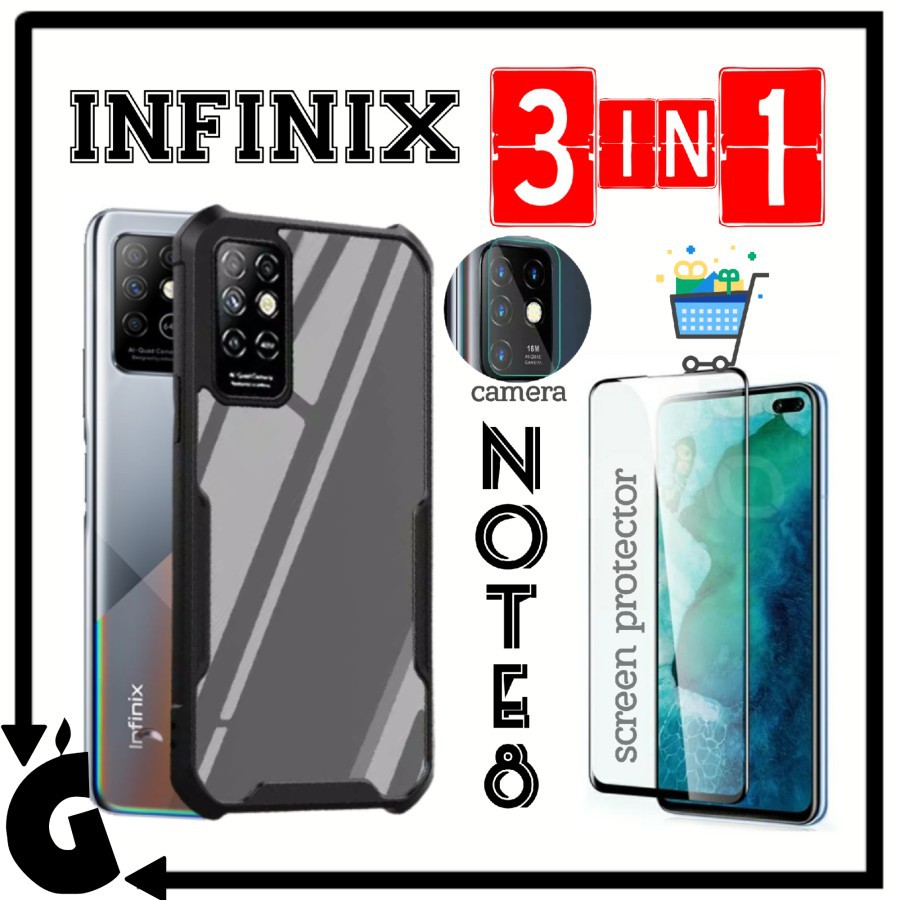 LAYAR Case Infinix Note 8- Note 10 - Note 10 PRO NFC (2021) Package ...