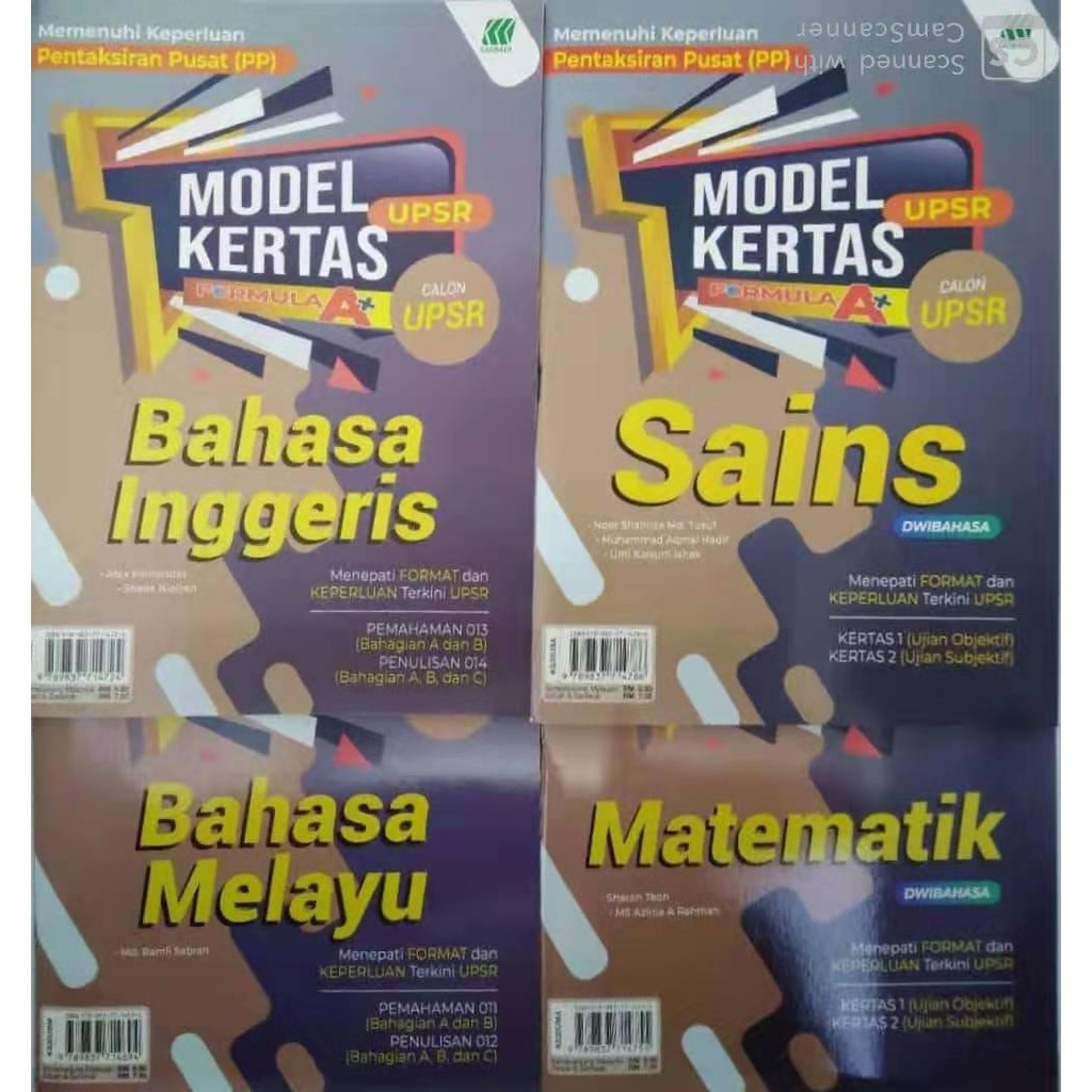 Model Kertas Formula A+ UPSR (BM/BI/MATH/SAINS) | Shopee Malaysia