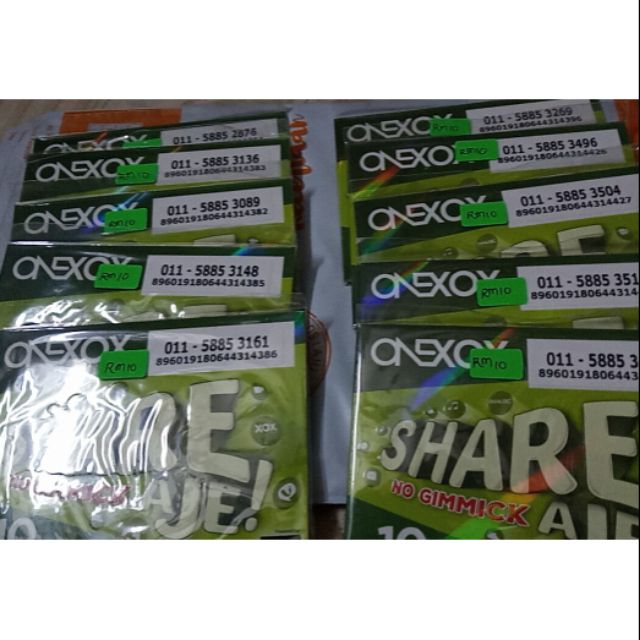 ONEXOX SIM Card | Shopee Malaysia
