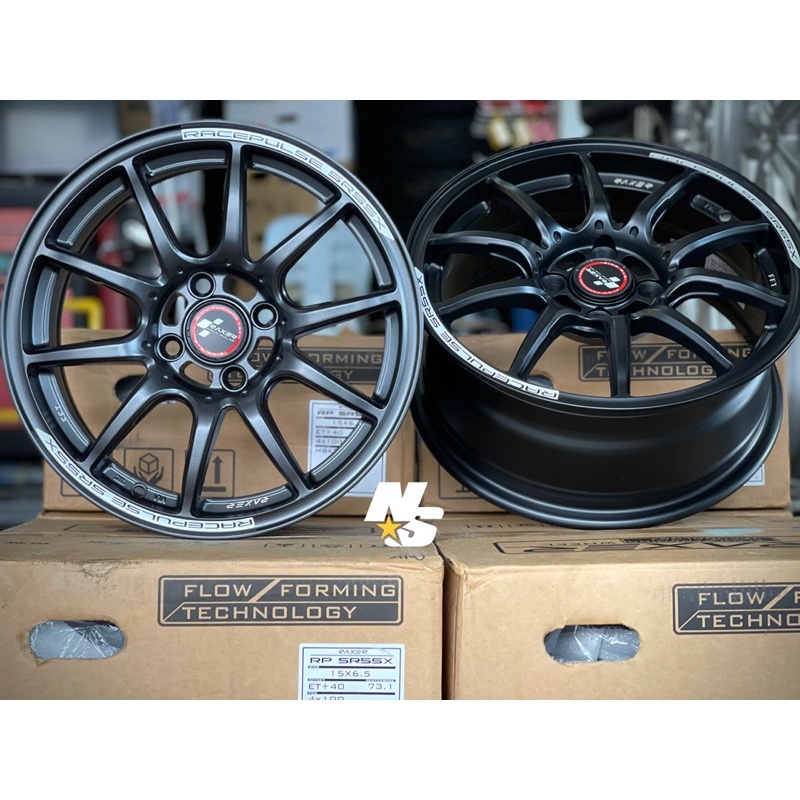 RAXER WHEELS SR55X (15” 4-100) | Shopee Malaysia
