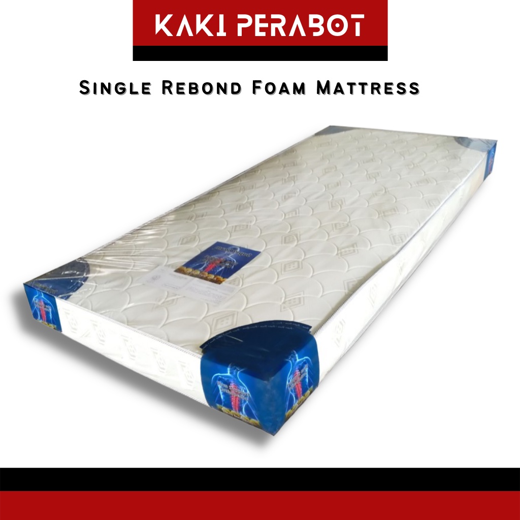 [FREE SHIPPING] SNOW 6 Inch Single Reborn Mattress Rebond Mattress ...