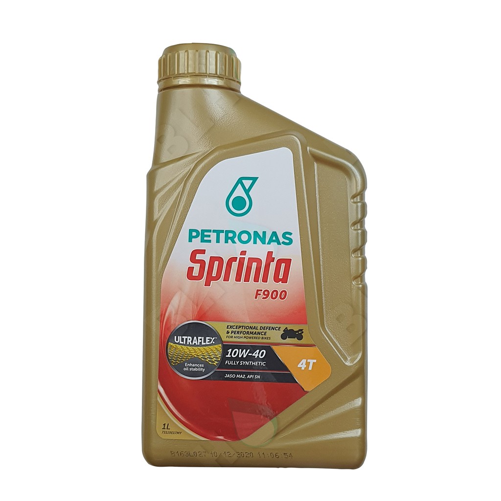PETRONAS Sprinta 4T F900 10W-50 or 10W-40 SN Fully Synthetic Motorcycle ...