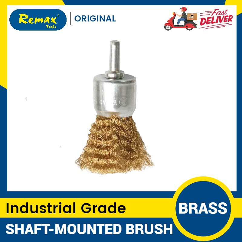 Remax 6mm Wire Flat End Brush Paint Removal Sanding Grinding Cleaning ...