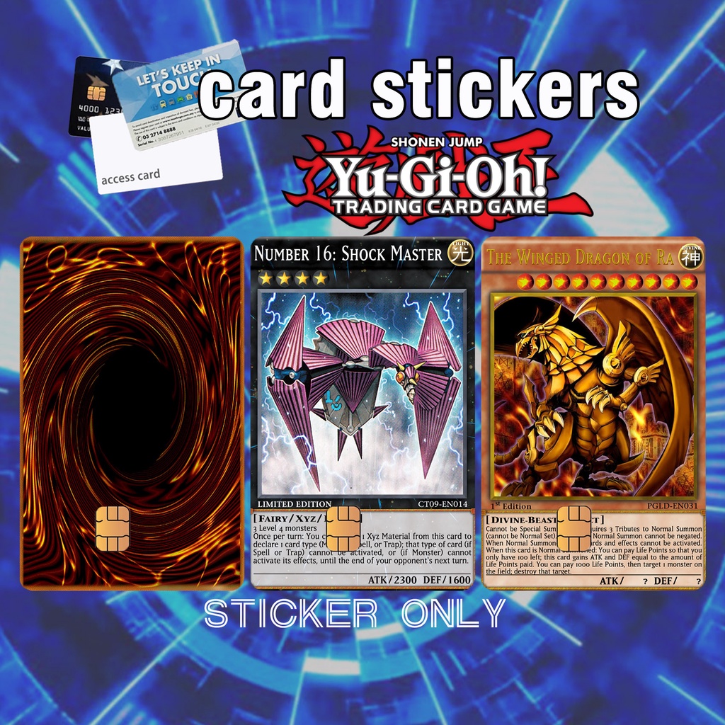 YUGIOH CARD STICKER - YUGI-OH CARD STICKER - GAME STICKER - ACCESS CARD ...