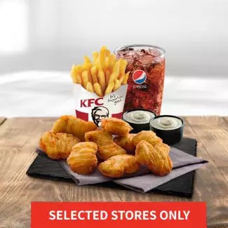 KFC 9-PC Nuggets Combo SELF COLLECT (Selected Stores Only) | Shopee ...