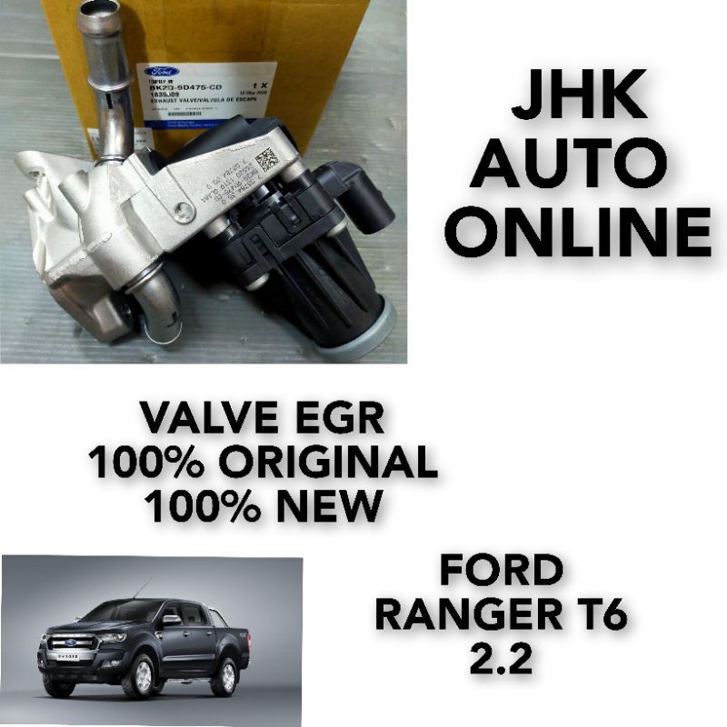 FORD RANGER T6 2.2 VALVE EGR 100% ORIGINAL BK2Q-9D475-CD | Shopee Malaysia