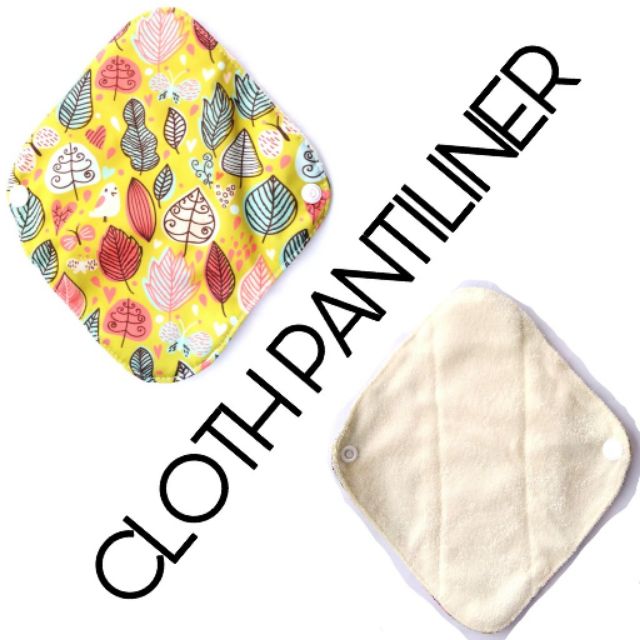 Cloth Pantiliner Clothliner Bamboo Cotton Clothpad Menstrual Sanitary ...