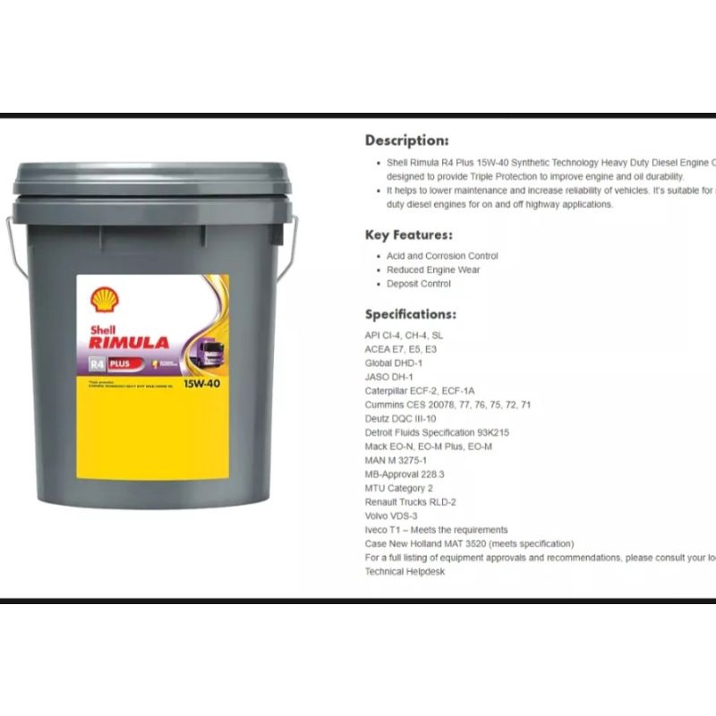 Shell Rimula R4 Plus | Shopee Malaysia