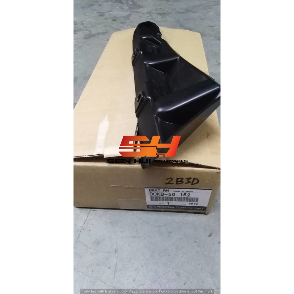 Mazda 3 Skyactive Front Bumper Side Bracket BCKB50152 Genuine Part ...