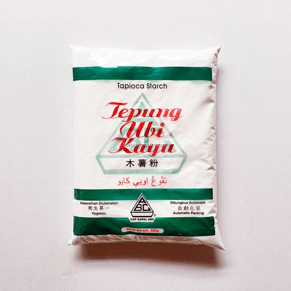 CAP KAPAL ABC TAPIOCA STARCH / TEPUNG UBI KAYU - 500GM | Shopee Malaysia